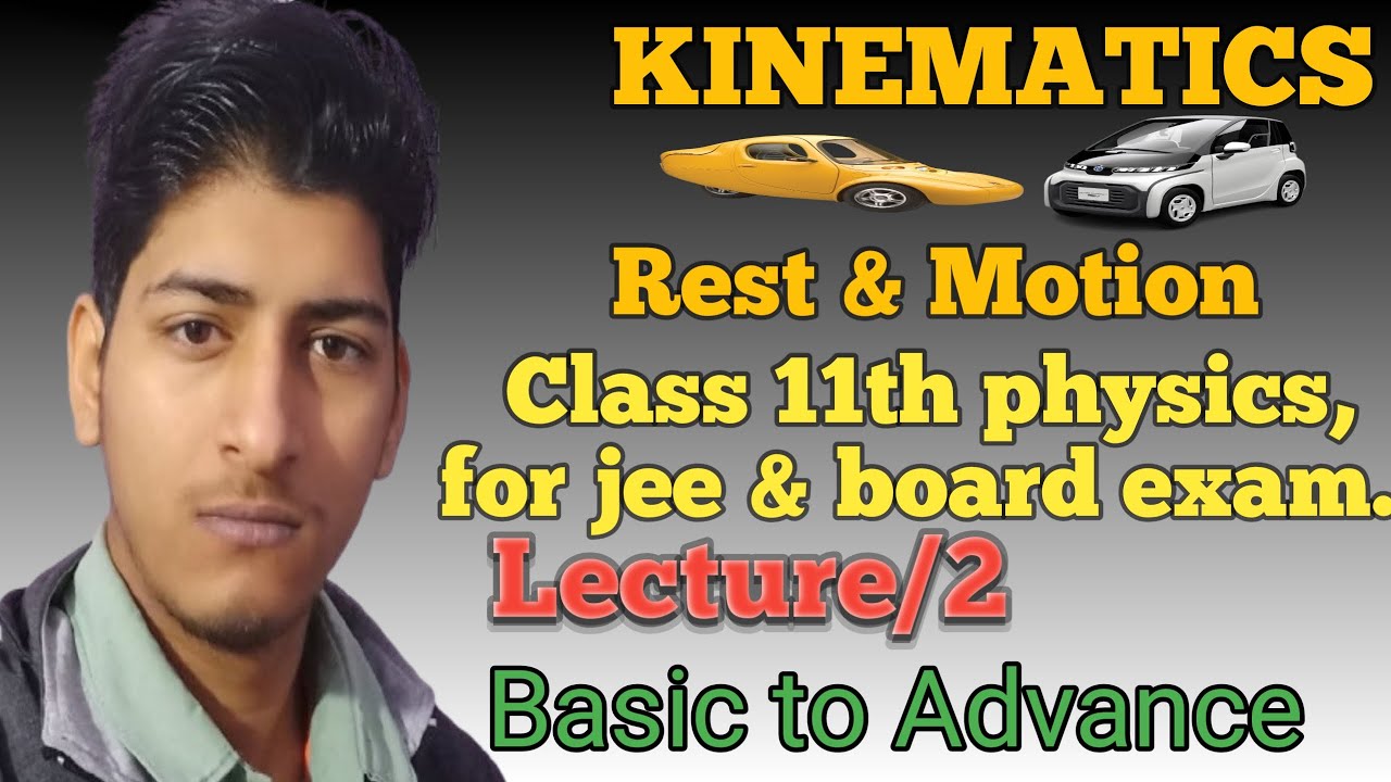 Average speed and velocity, class 11th physics (L/2) by Kundan kumar ...