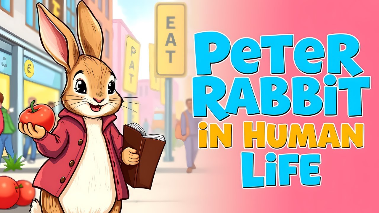 PETER RABBIT'S Amazing Adventure in the Human World | Fun Kids ...