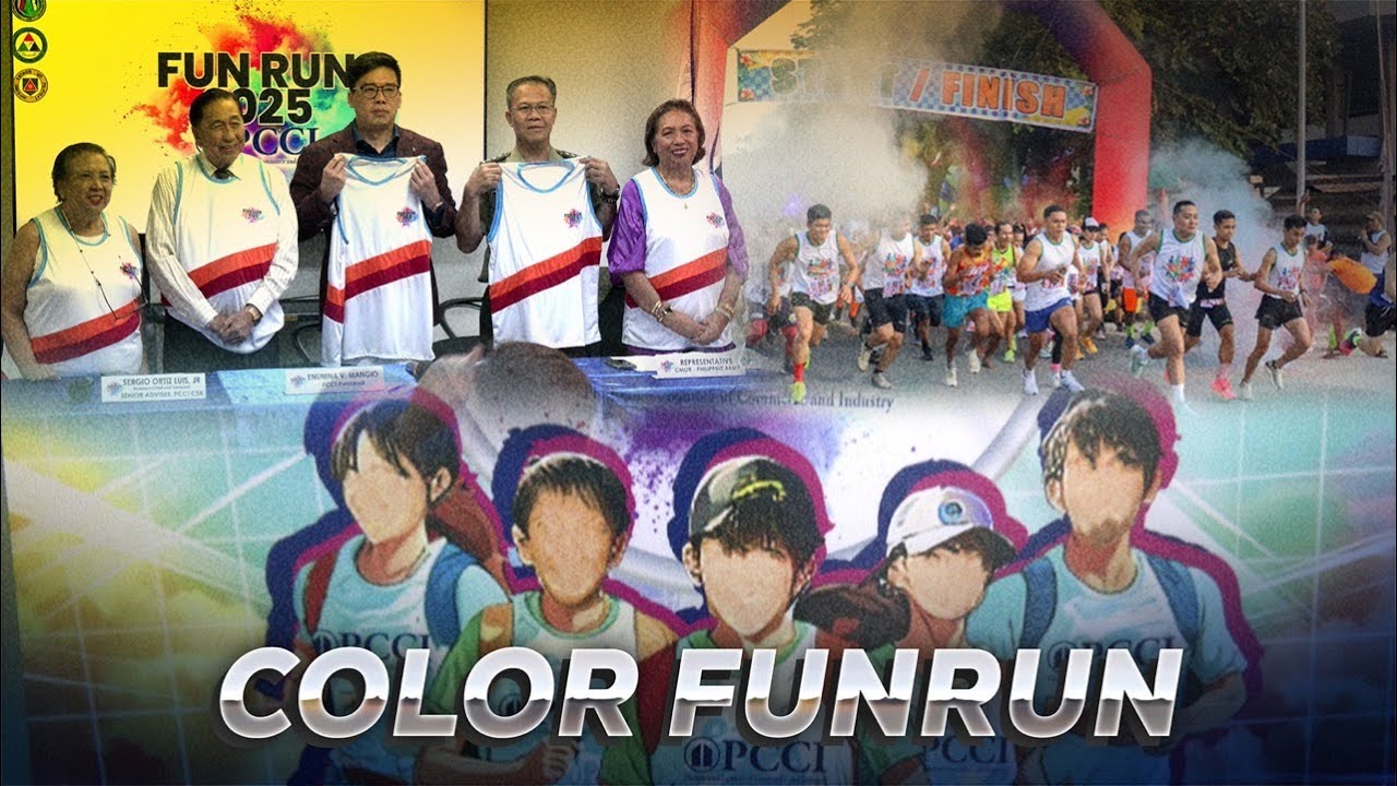 #BalitangA2Z | COLOR FUN RUN NG GRUPO NG FILIPINO BUSINESSES, INILUNSAD ...