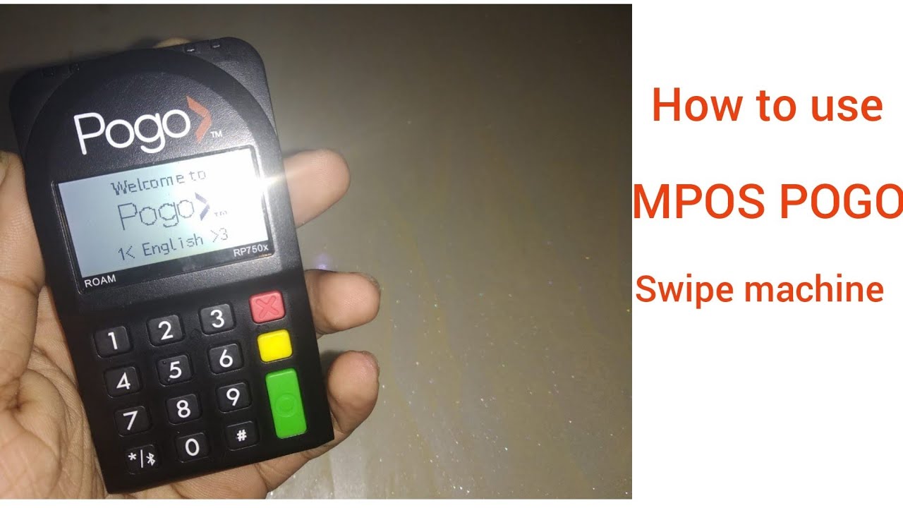 How to use MPOS POGO MACHINE|HOW TO TRANSACT USING POGO MACHINE - YouTube
