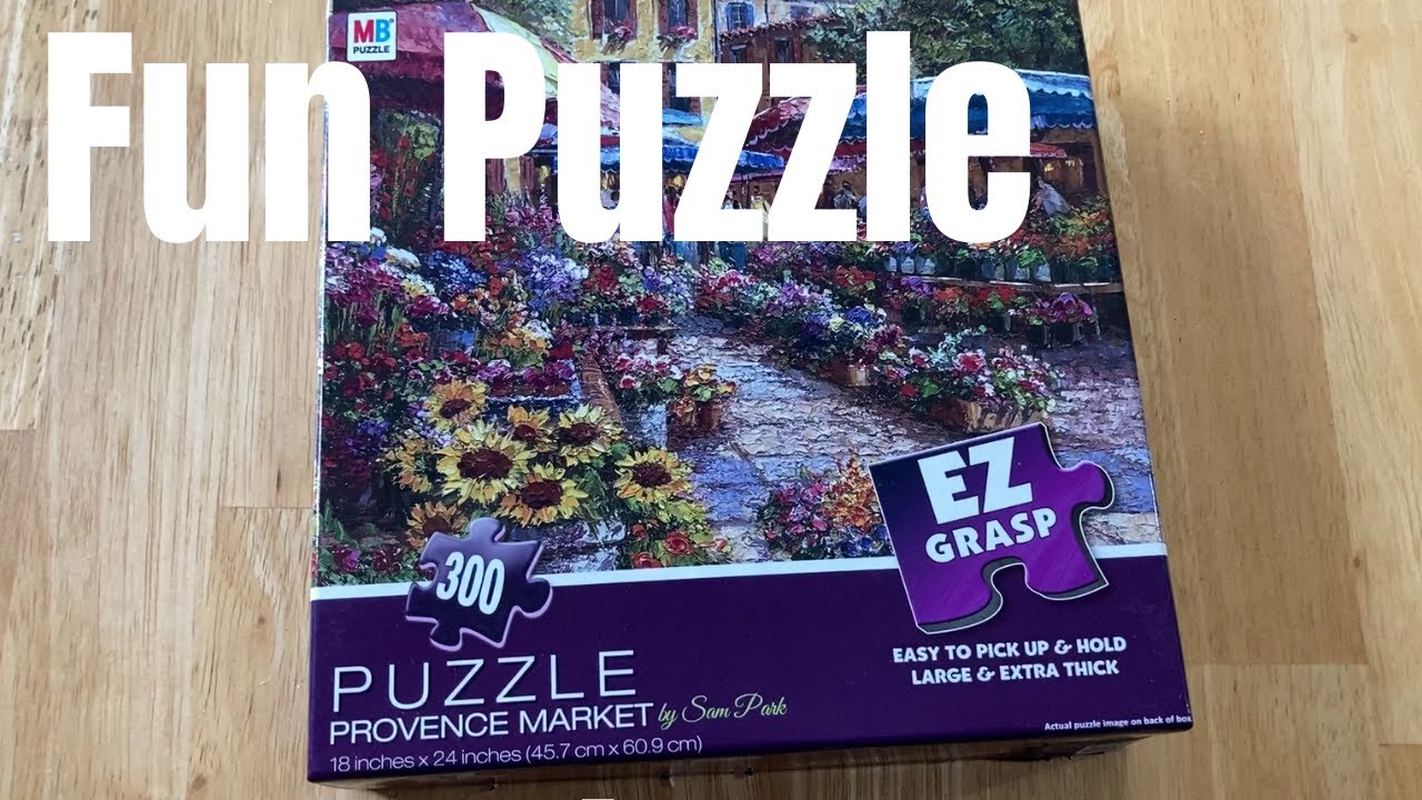 Provence Market Puzzle by Sam Park - YouTube