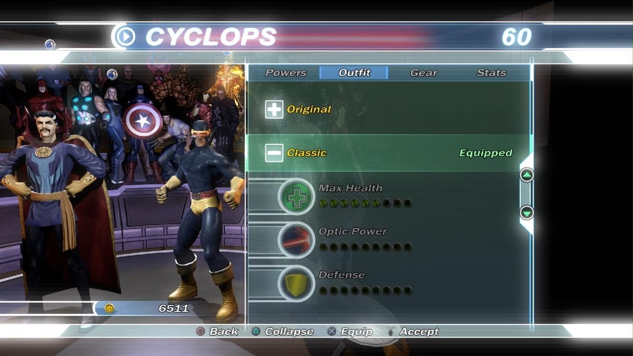 Marvel Ultimate Alliance - Cyclops Gameplay - PS5 - YouTube