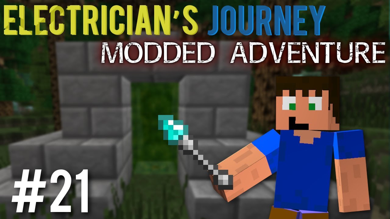 Minecraft: Electricians Journey Mod Pack Ep. 21 - Back to The Future ...