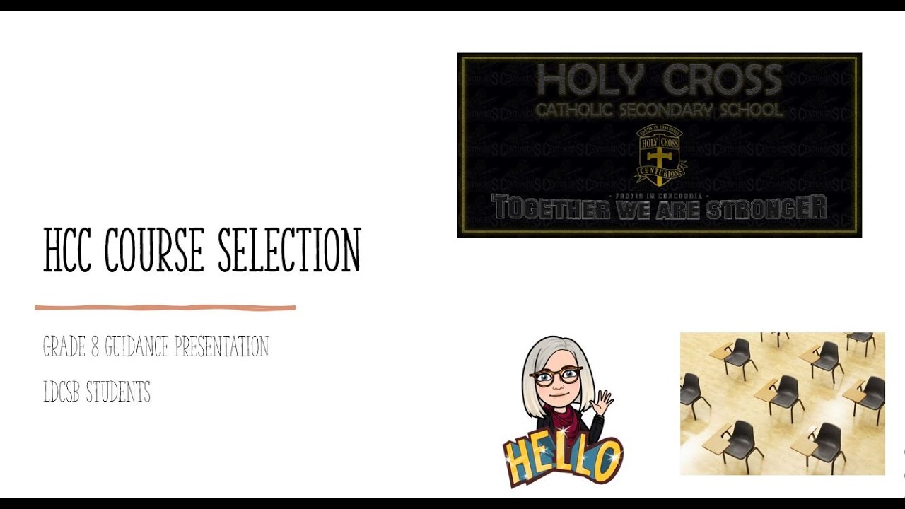 Grade 8 LDCSB students - Course Selection presentation - YouTube