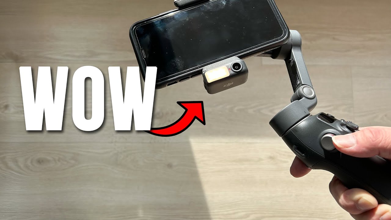 DJI Osmo Mobile 7P Android und iPhone AI-Tracking, Mic Mini-Integration ...