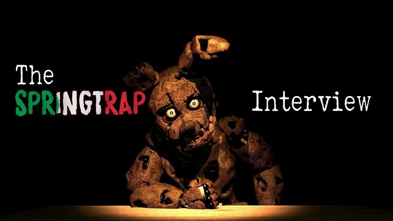 Un'intervista con Springtrap | An Interview with Springtrap - J-gems ...