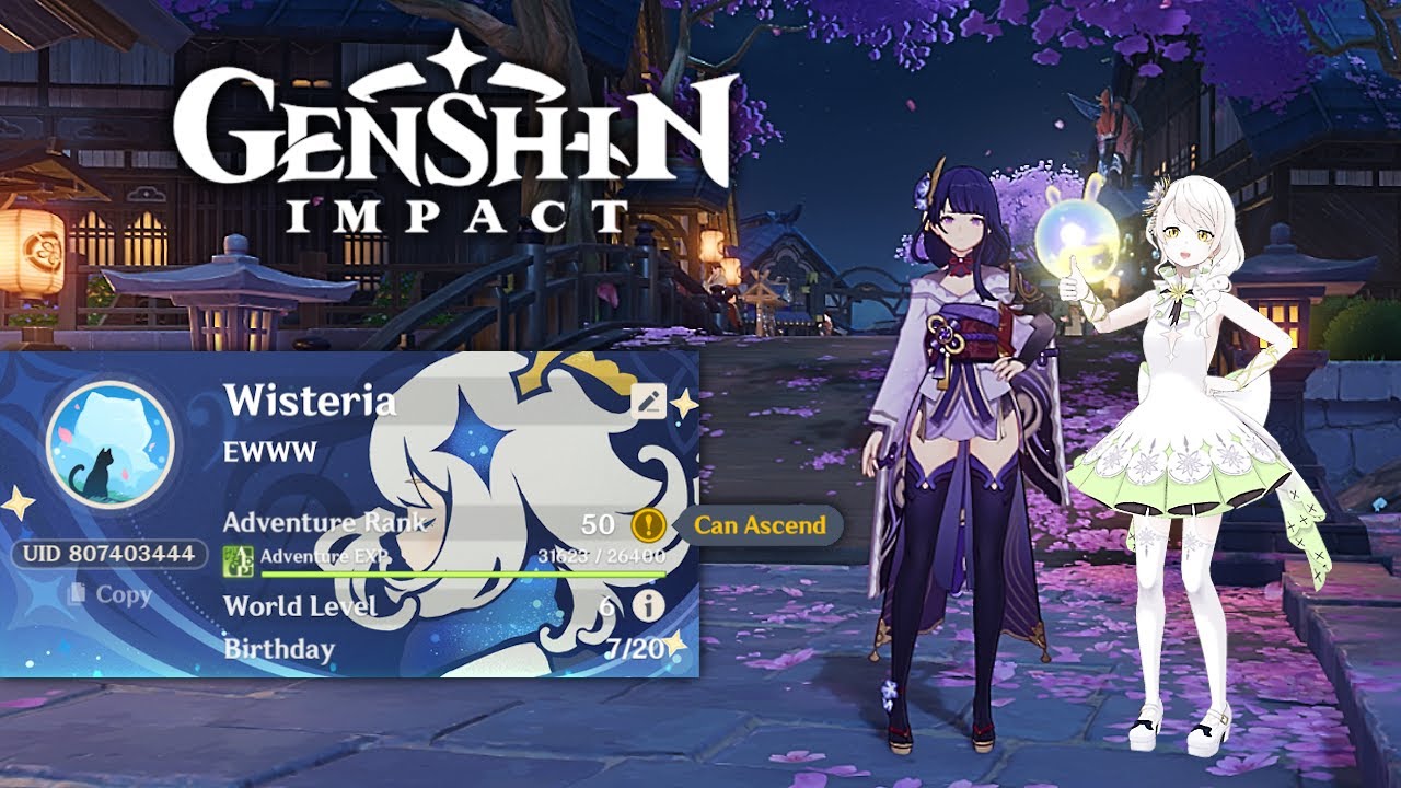 Genshin Impact ⊹ Finally level 50!? - YouTube