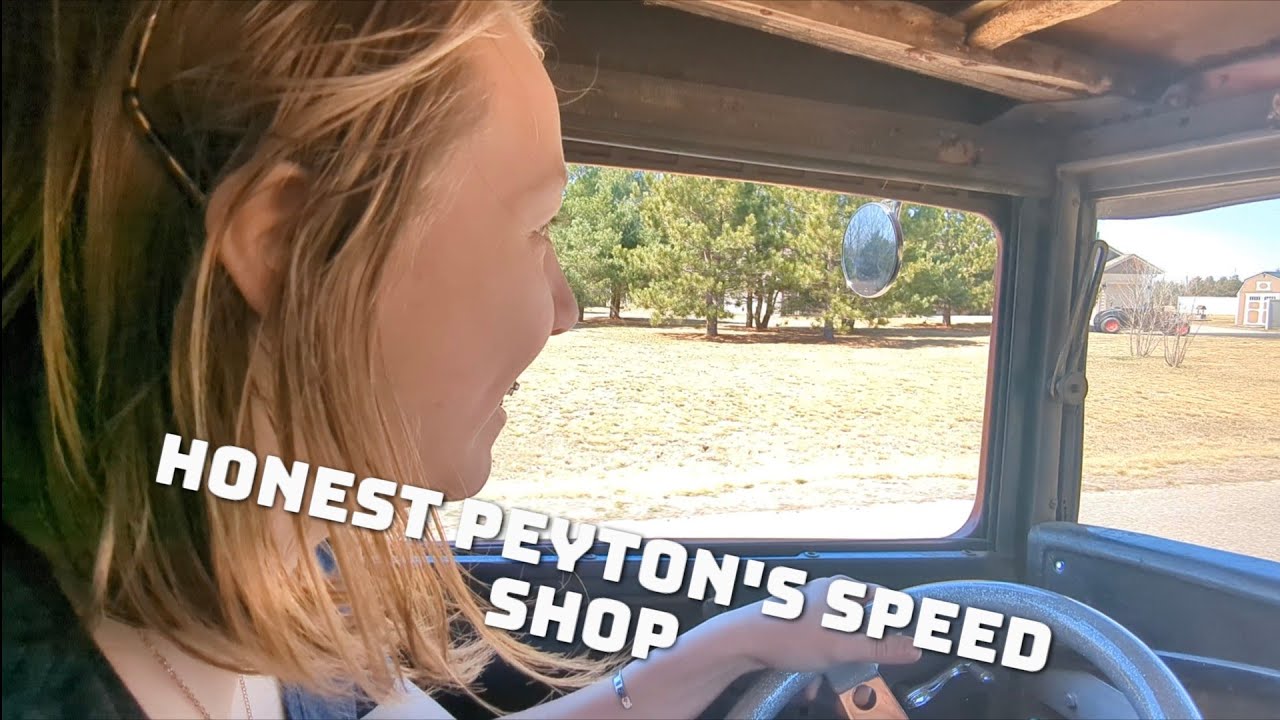 See what happens when Peyton takes the 1931 Ford for a drive - YouTube