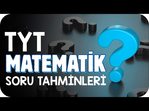 TYT MATEMATİK SORU TAHMİNLERİ 🎯