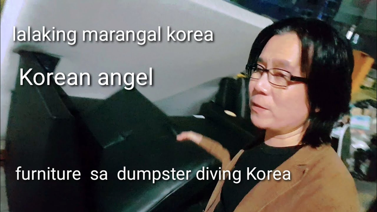 Korean angel my dumpster diver experience in korea - YouTube