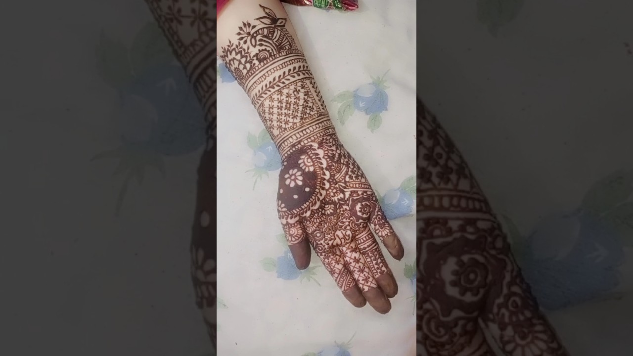 full hand henna design | #bridalhenna | #hennaart |#bridalhennadesign ...