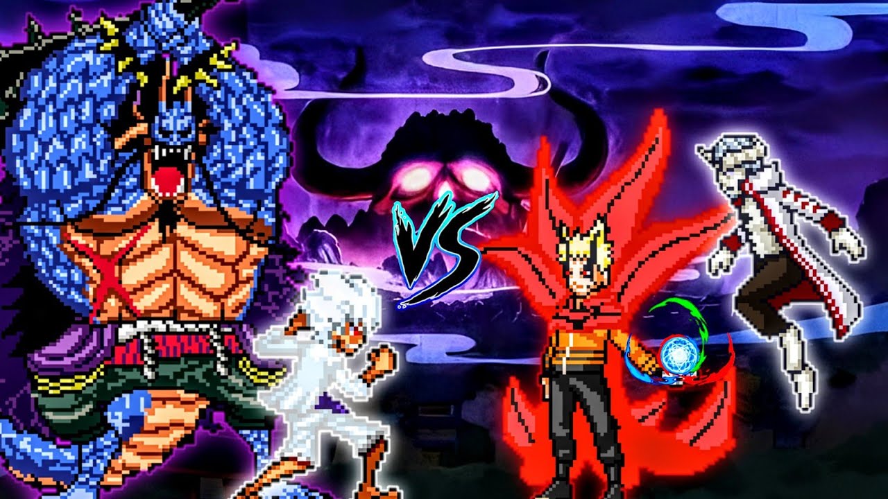 TC Luffy OP Buff & Kaido Hybrid Form V2 OP VS Baryon Naruto V3 OP ...