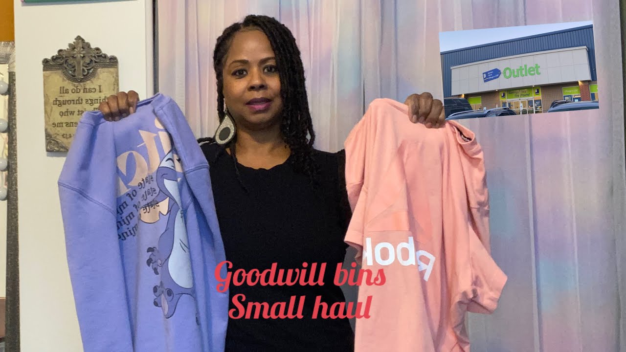 Goodwill Bins thrift store small clothing haul - YouTube