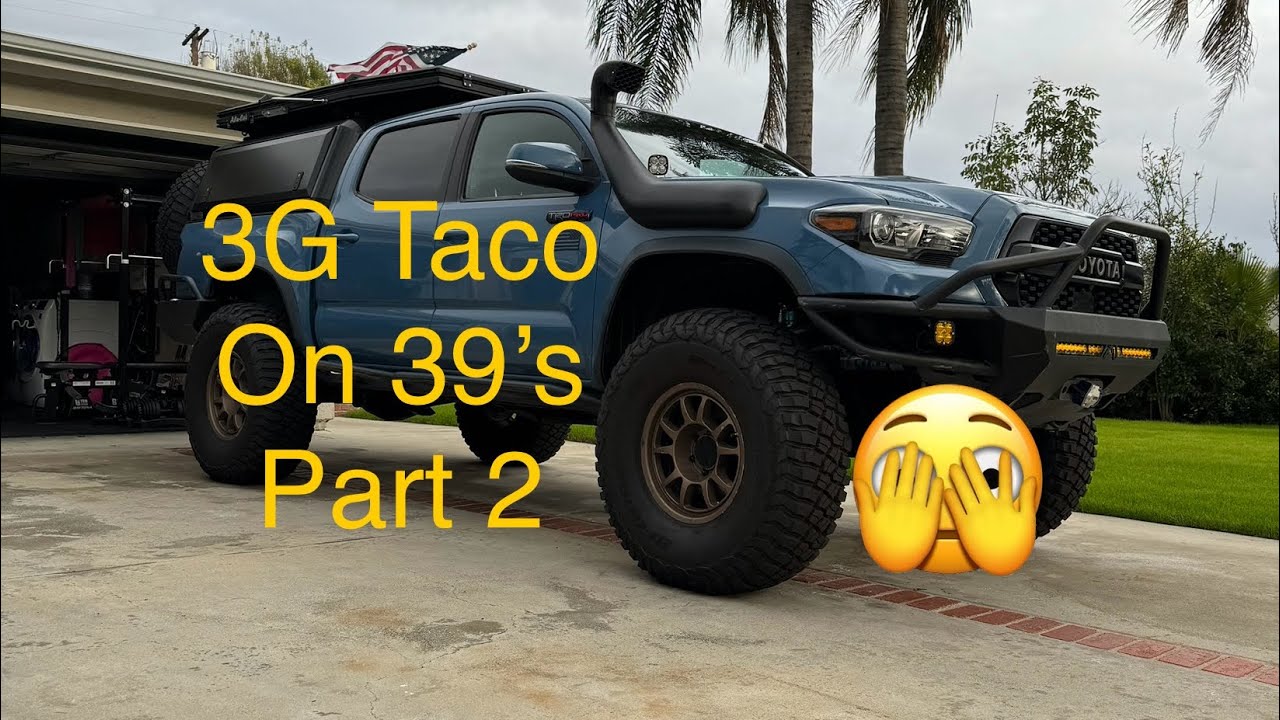 3rd Gen Toyota Tacoma TRD Pro build on 39’s Walk Around Part 2 - YouTube