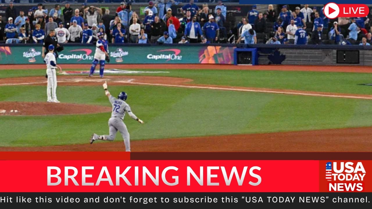 Father & Son Catch TWO Iconic World Series Home Run Balls! । USA TODAY ...