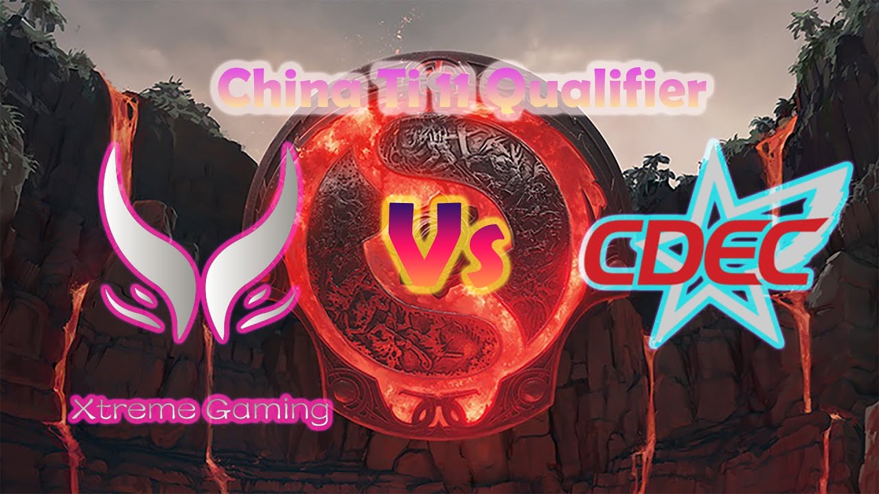 CDEC Vs Xtreme Gaming Upper Bracket TI11 China QUALIFIER 2022 DOTA 2 ...