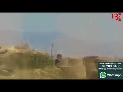 Ermənilər əsgərimizi snayperlə vurub şəhid etdikləri anın görüntülərini yaydılar