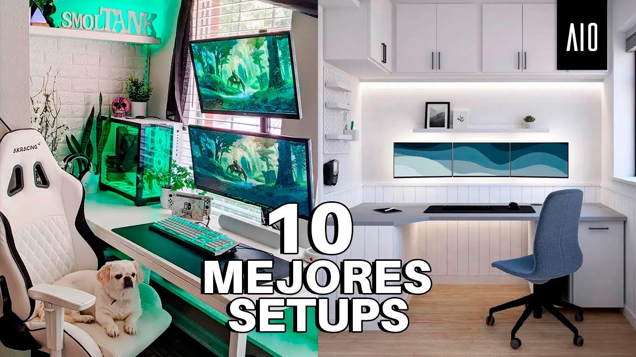 10 SETUPS INCREIBLES con los que mejoraras el tuyo. - YouTube