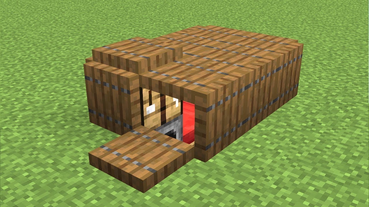 how to make the smallest house in minecraft - YouTube