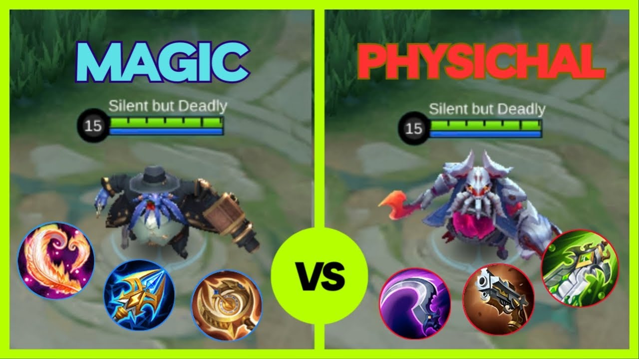 magic vs physical build bane - YouTube