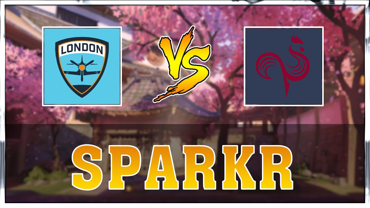 "SPARKR" Ashe/McCree/Symmetra | London Spitfire Vs Paris Eternal ...