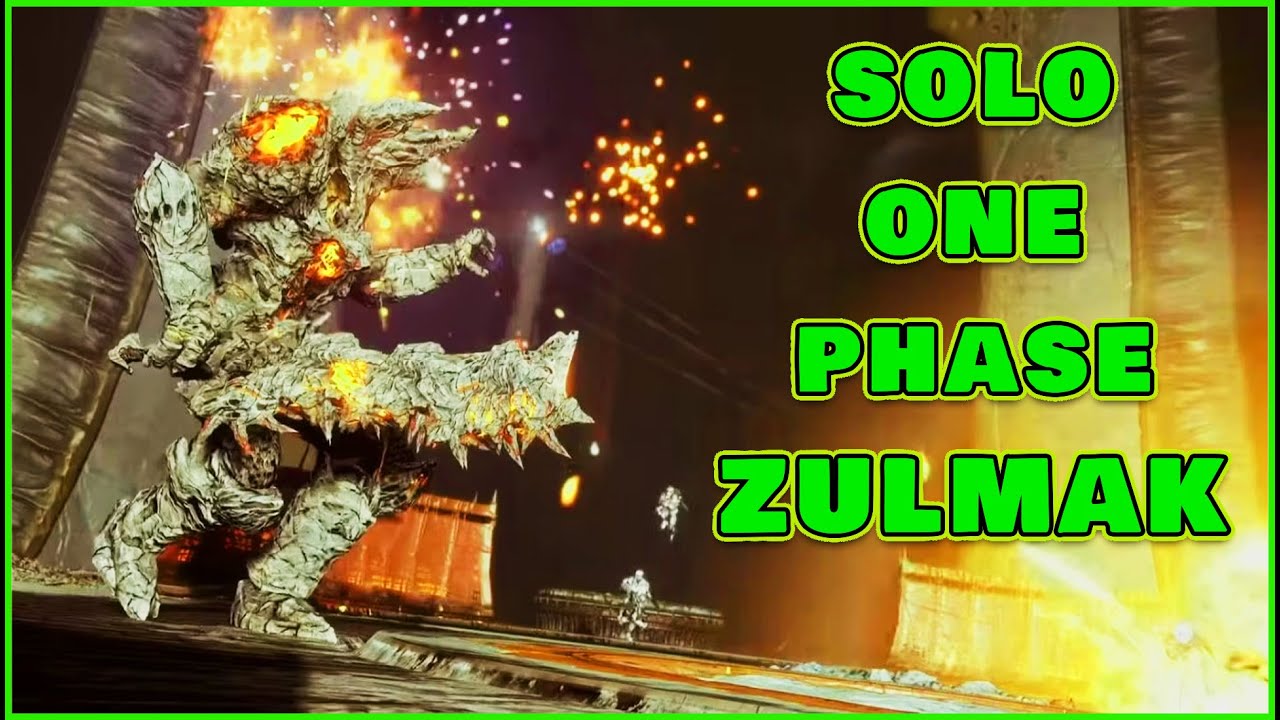 Solo One Phase ZULMAK Pit of Heresy Dungeon Bosss [Destiny 2] - YouTube