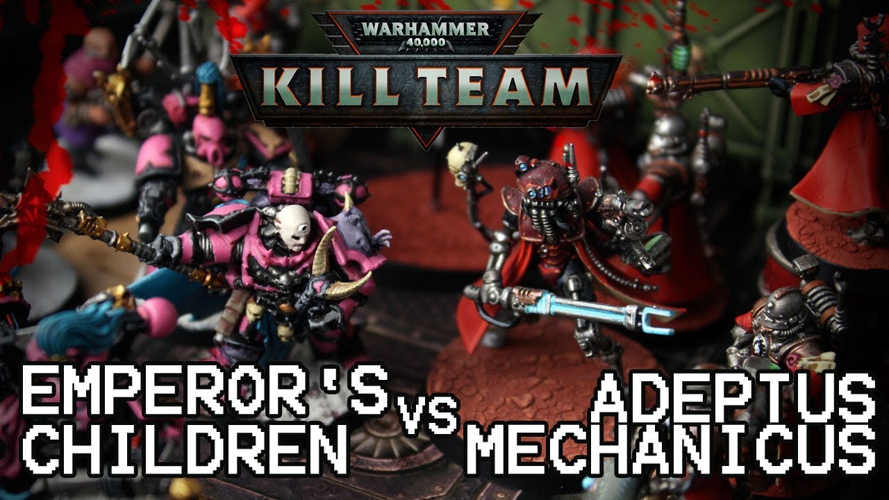 EMPEROR'S CHILDREN vs. AD MECH (Warhammer 40.000 KILL TEAM Battle ...