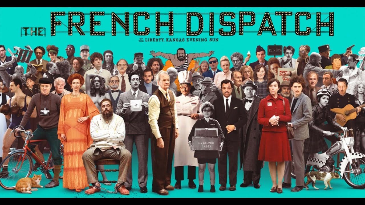 The French Dispatch 2021 Movie || Owen Wilson, Benicio del Toro || The ...