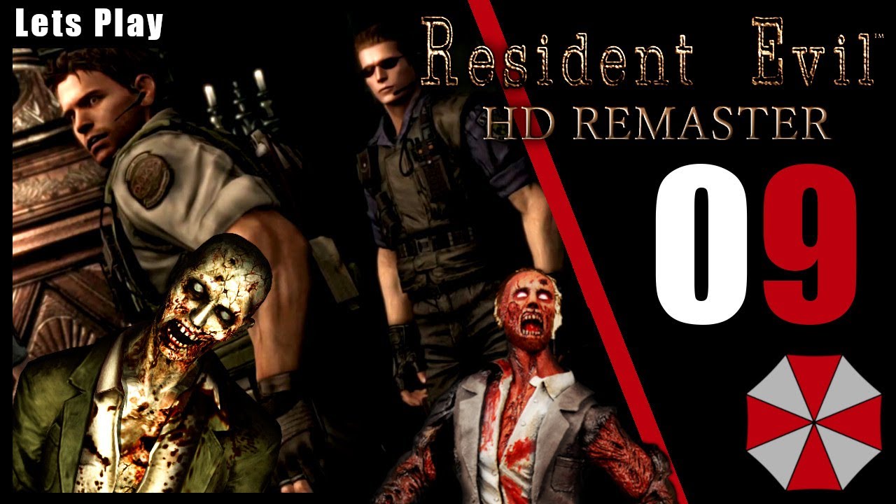 RESIDENT EVIL 1 HD Remaster - ADELA BOSS FIGHT - Part 09 - YouTube