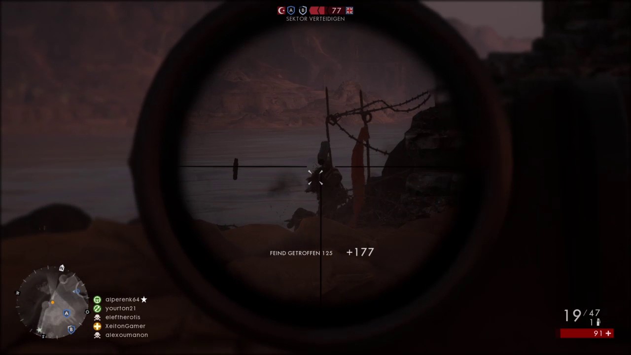 BF1 Taking on several opponents before dynamite strikes - YouTube