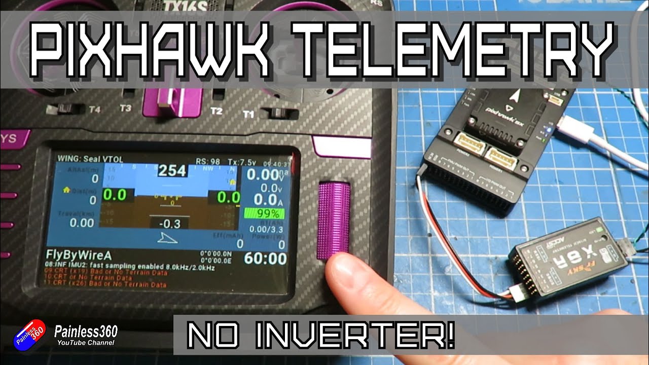 How to setup Smartport telemetry on a Pixhawk without an external ...