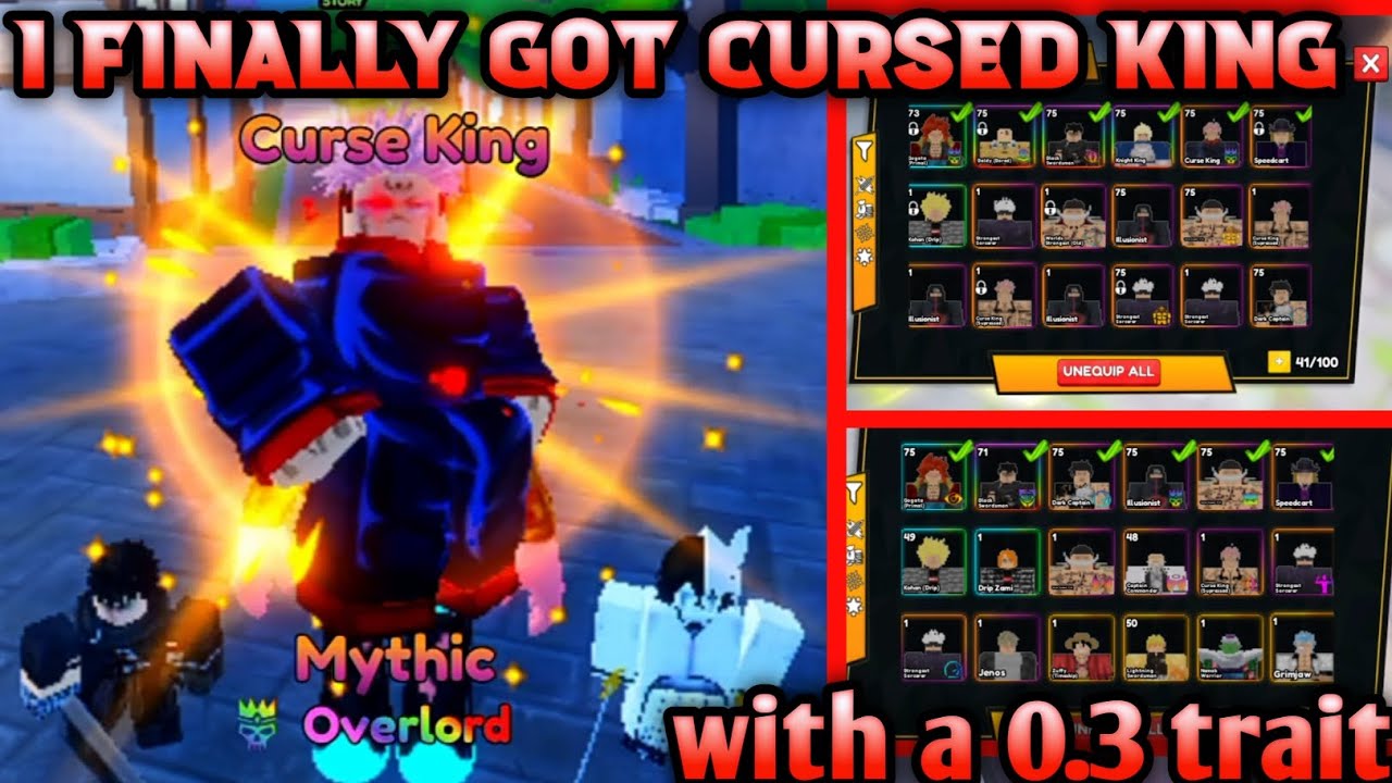 Overlord Sukuna with Maxed Skill Tree Showcase in Anime Last Stand ...