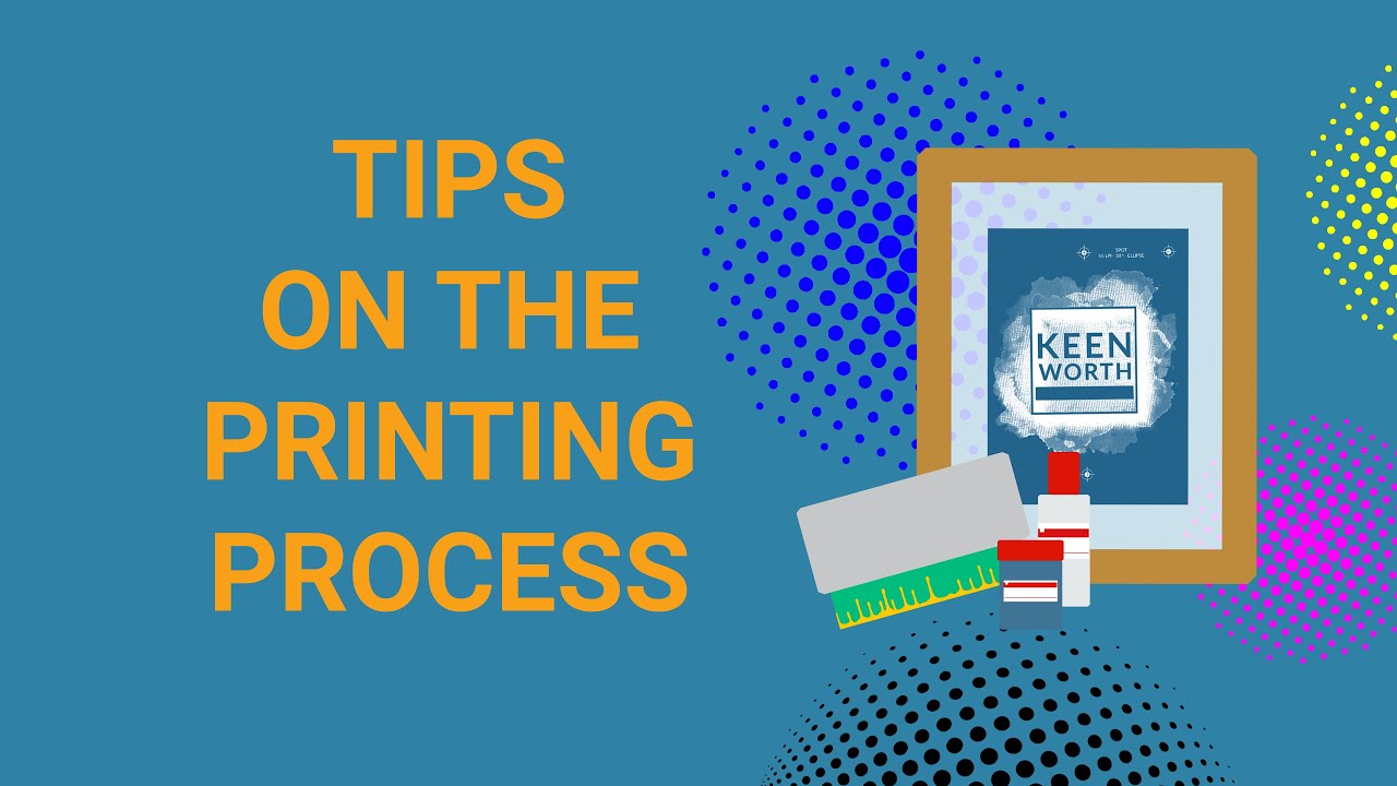 HOW TO Tips on The Printing Process - YouTube