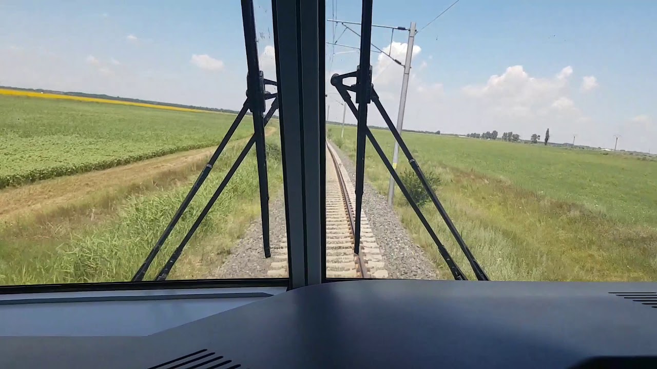 In cabina Vectron la CTF Faurei/Inside Vectron's cabin at Faurei ...