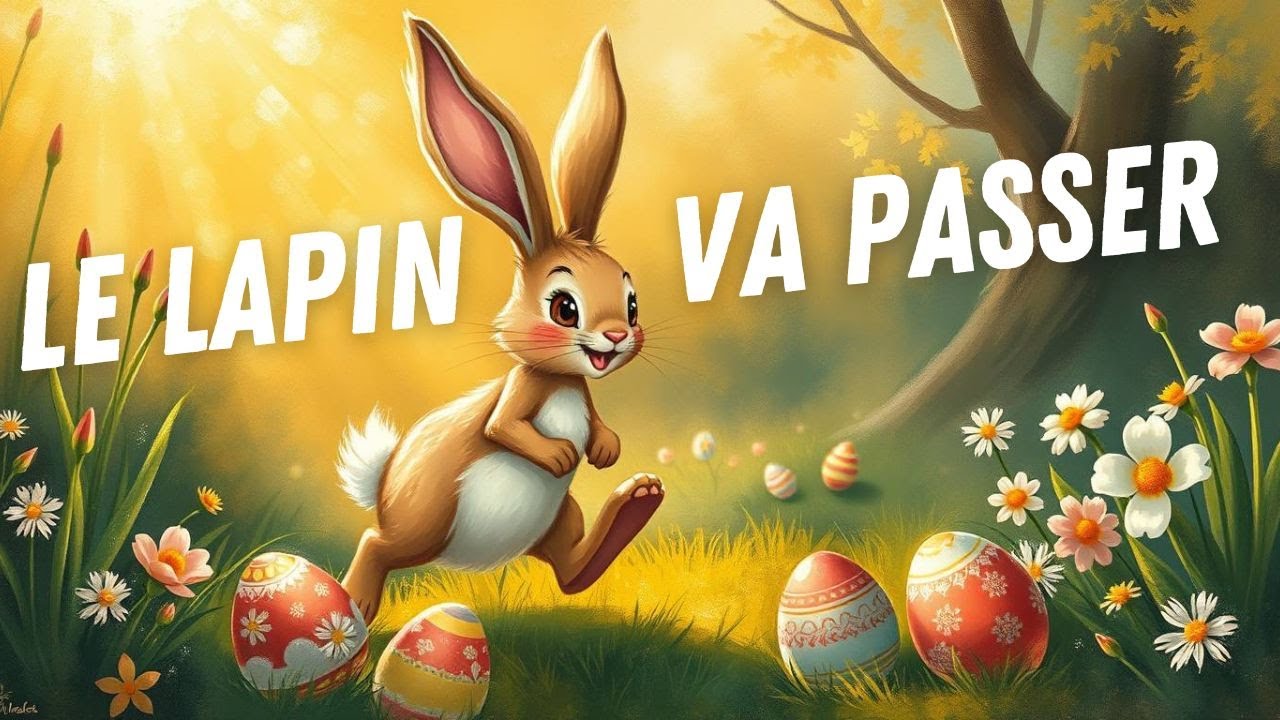 Le lapin de Pâques va passer– Comptine joyeuse pour enfants de ...