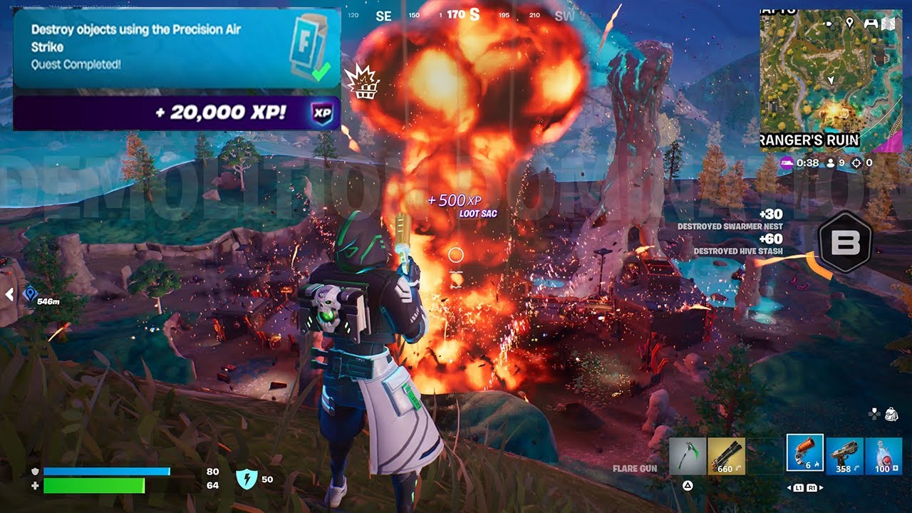 How to EASILY Destroy objects using the Precision Air Strike in ...