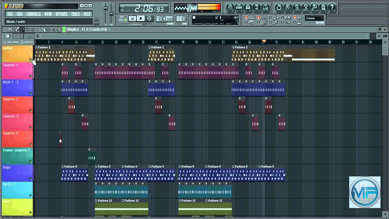 FL Studio 10 Rock | Slayer 2 | Pista de rock - YouTube