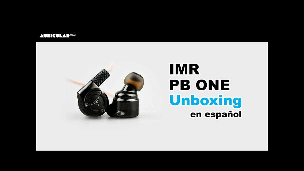 IMR PB ONE Unboxing en español - YouTube