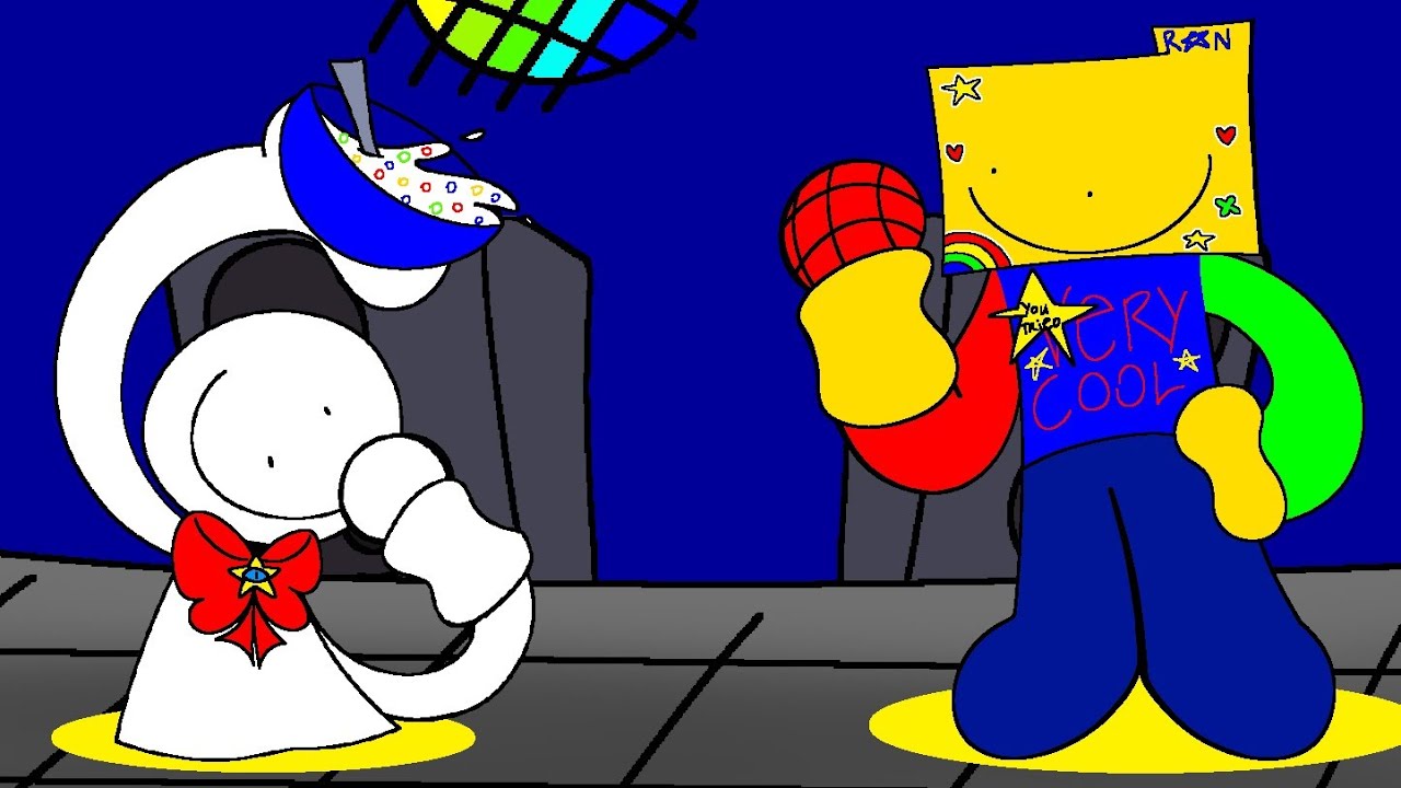 FNF MILK but bob and ron sing it! - YouTube