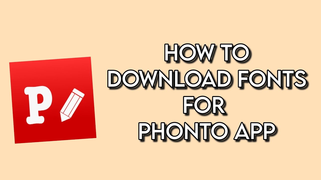 How to download fonts?? | phonto app | editing tutorials ️ - YouTube