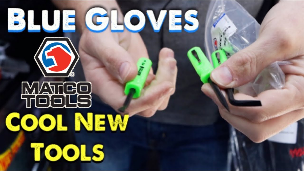 Matco Tools: New Tools, New Lights, Blue Gloves! Cool Stuff! - YouTube