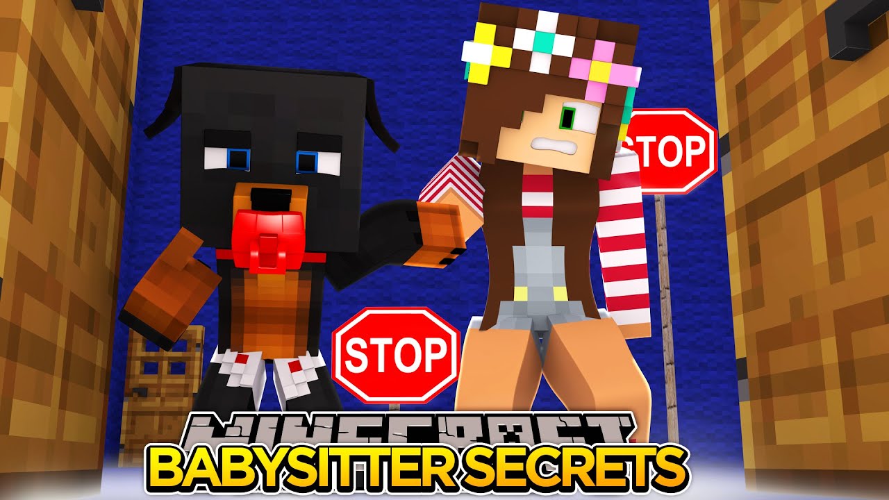 Minecraft - BABYSITTER SECRETS - Little Baby Max - YouTube