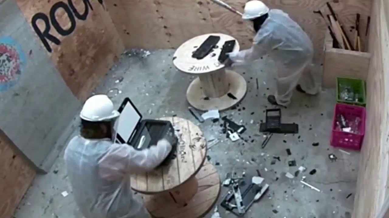 Smashing fun at the Smash Room - YouTube