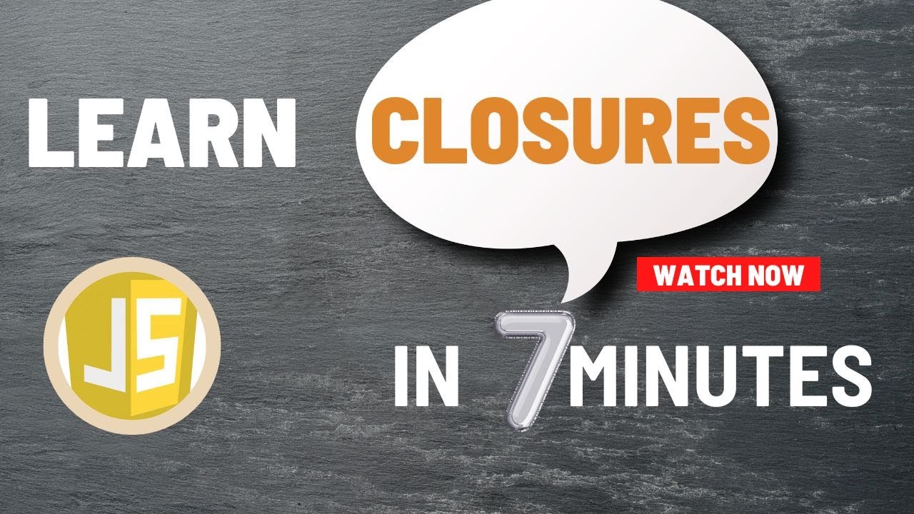 The hidden power of JavaScript closures - YouTube