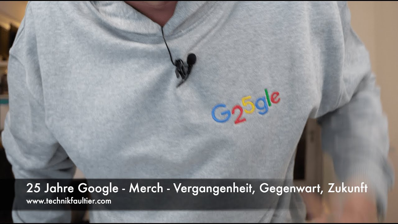 25 Jahre Google - Merch - Vergangenheit, Gegenwart, Zukunft - YouTube