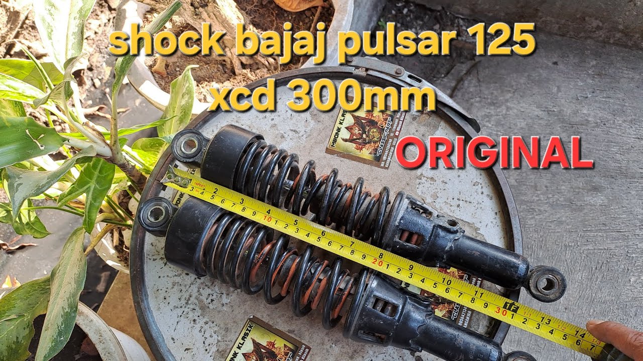 shockbreaker bajaj pulsar 125 xcd ORIGINAL COPOTAN UNIT @mbonkklasik ...