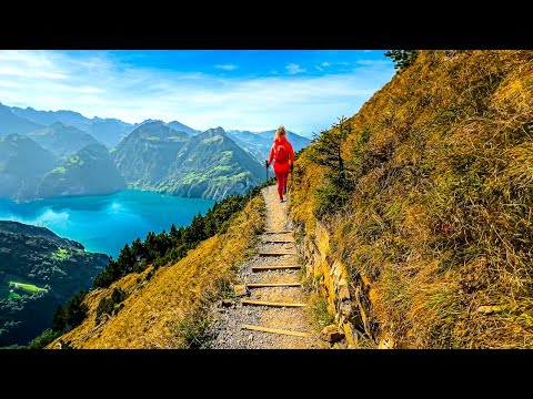 Walking the most epic ridge hike in Switzerland 🇨🇭 Stoos - Fronalpstock ...