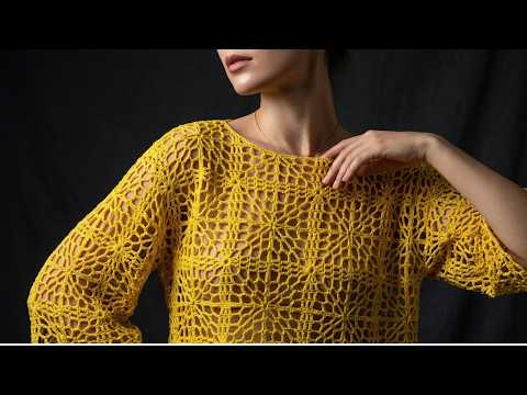 Görenler HAZIR ALDIM Sandı! 🔥 Herkes Tarzını Konuşacak | Ultimate Crochet Lace Top