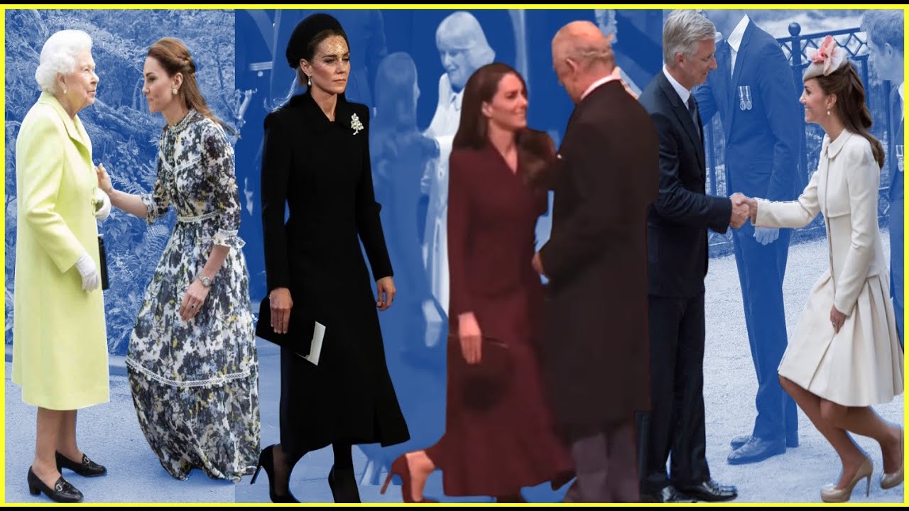 #katemiddleton Princess Kate Royal Curtsies - YouTube