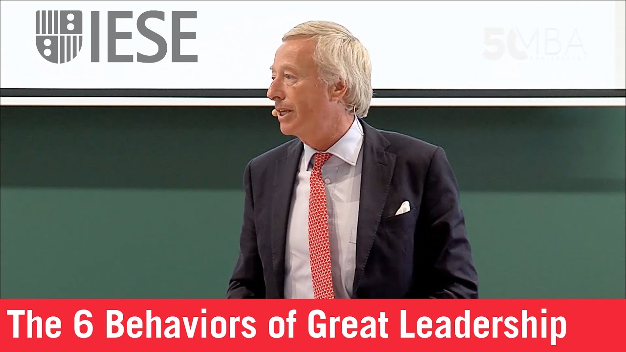 The 6 Behaviors of Great Leadership: Franz M. Haniel, Haniel Chairman ...